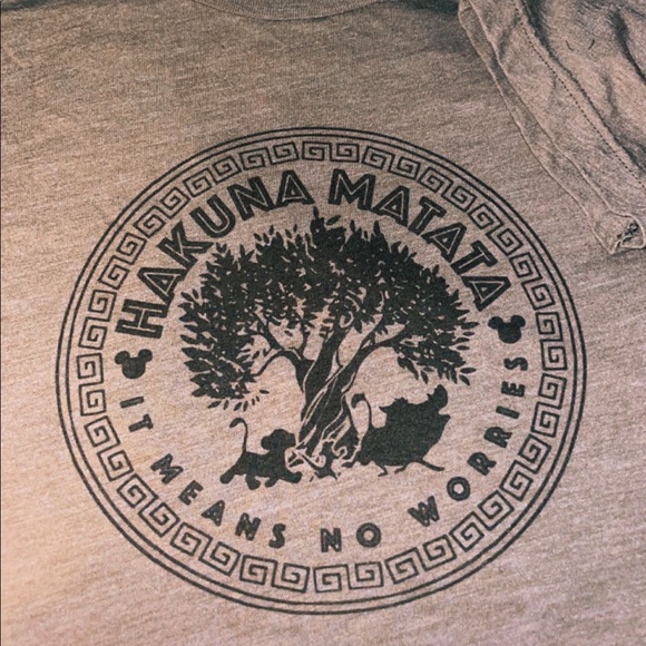 Tops | Disney Hakuna Matata Tee | Poshmark